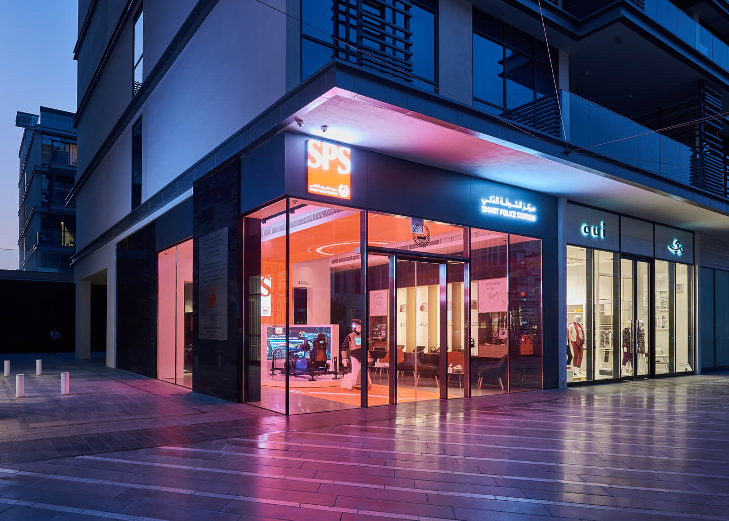 Dubai Smart Police Station Airport Retail Alec Fitout dubai-smart-police-station-airport-retail-alec-fitout